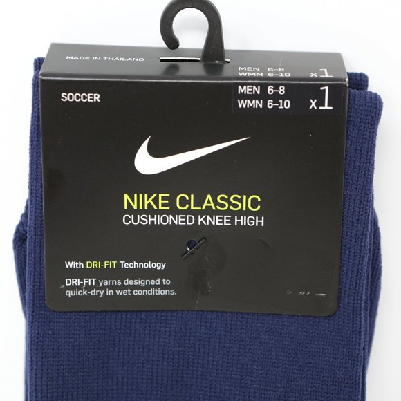 Nike | Underwear & Socks | Nike Knee High Soccer Football Socks Navy ...